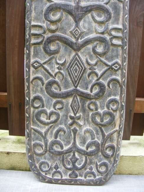 Asian Shield Hardwood Kayu Jati ARMOR wall and home deco design