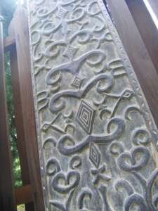 Asian Shield Hardwood Kayu Jati ARMOR wall and home deco design