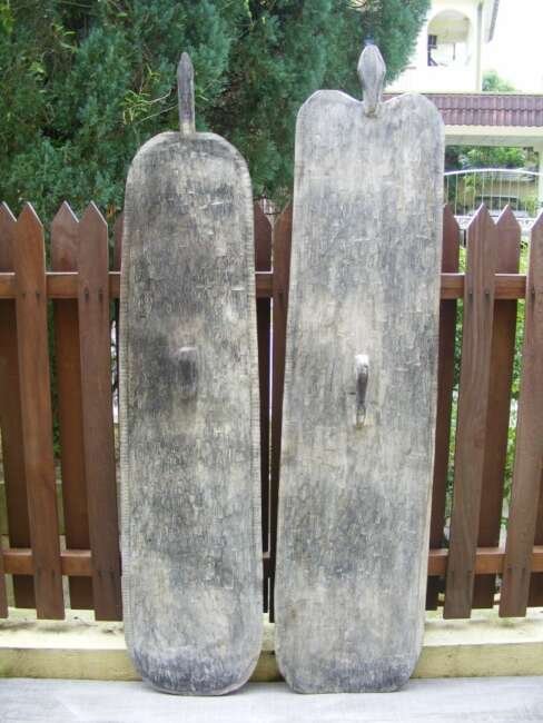 Asian Shield Hardwood Kayu Jati ARMOR wall and home deco design