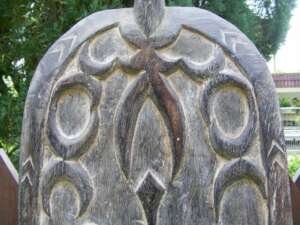 Asian Shield Hardwood Kayu Jati ARMOR wall and home deco design