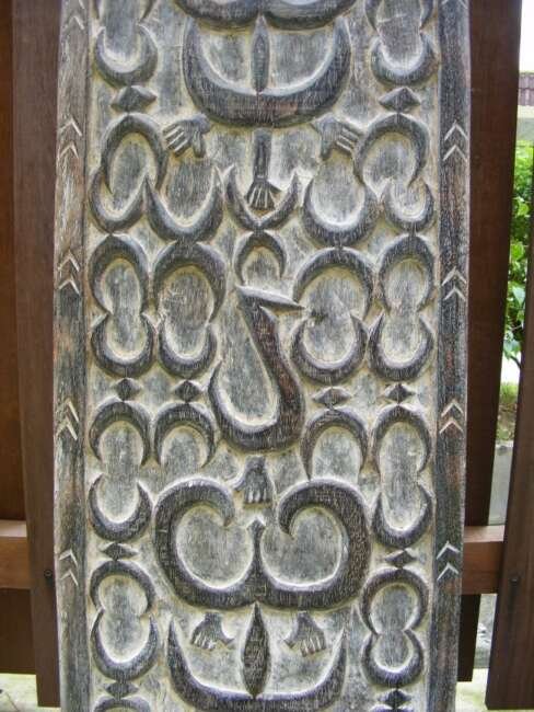 Asian Shield Hardwood Kayu Jati ARMOR wall and home deco design