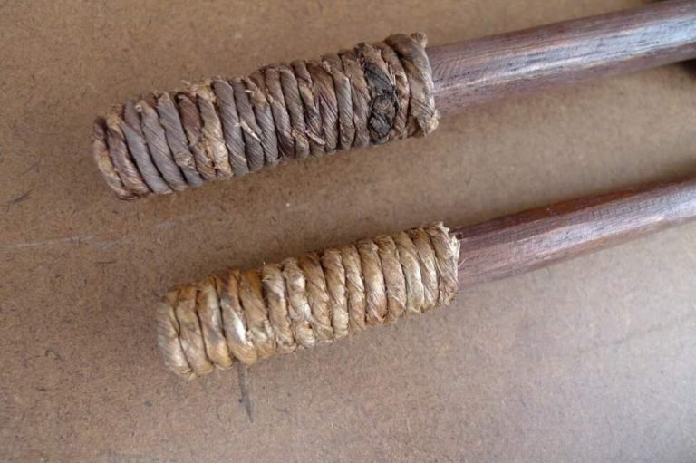 TATTOO KIT LARGE NATIVE SET Mallet Body Piercing Borneo DAYAK