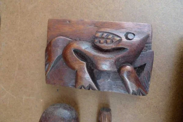 TATTOO KIT LARGE NATIVE SET Mallet Body Piercing Borneo DAYAK