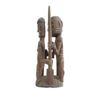 Chieftain Statue NIAS WARRIOR Sculpture Statue Home & Garden
