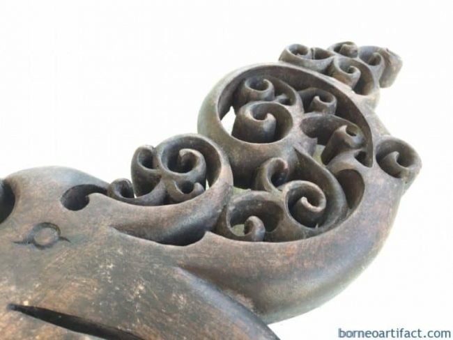 Musical Instrument BORNEO SAPE TRIBAL GUITAR HORNBILL Asia