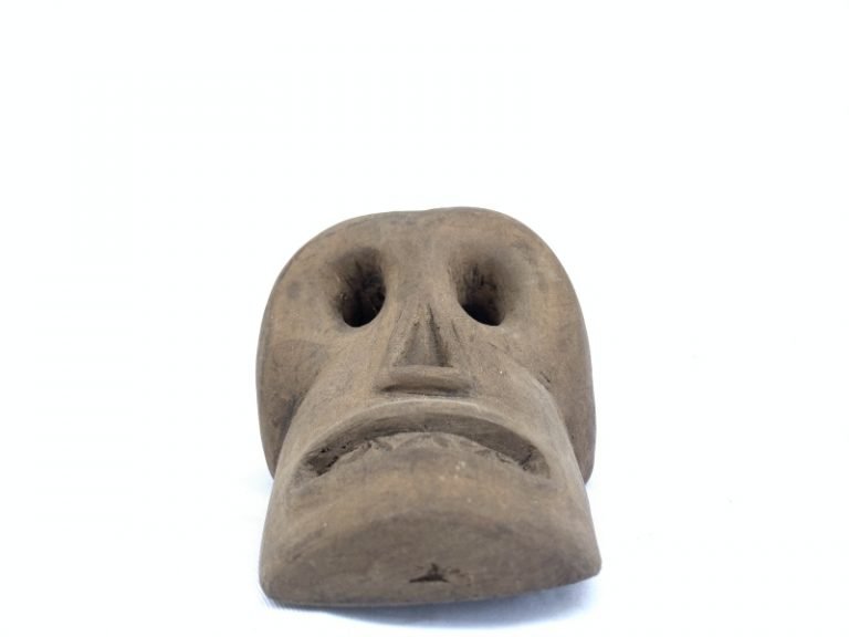 Skull Mask Tribal Face Facial Artefact Wall Pub Garden Deco Art Borneo