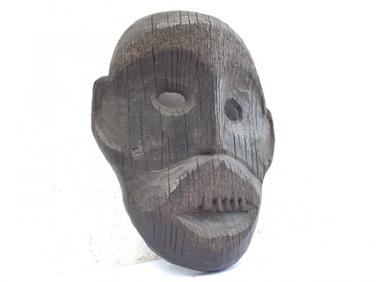 Headhunter Mask IRONWOOD DAYAK AHE Facial Dyak Native Artefact