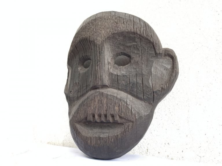 Headhunter Mask IRONWOOD DAYAK AHE Facial Dyak Native Artefact