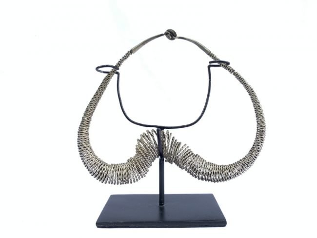 KALABUBU Necklace SILVER BRASS WIRE Body Neck Jewelry Jewel