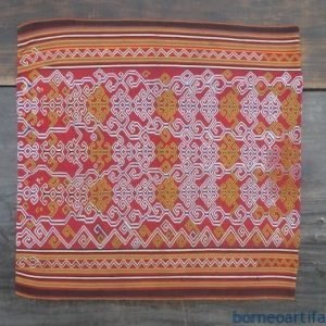 Dayak Cloth ENGKERAMBA SPIRIT & DEER Ikat Bidang Ritual SARONG