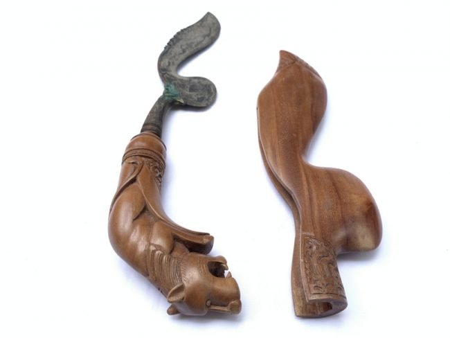 Kujang Weapon JAWA BARAT KNIFE Blade Dagger Keris Kris Parang