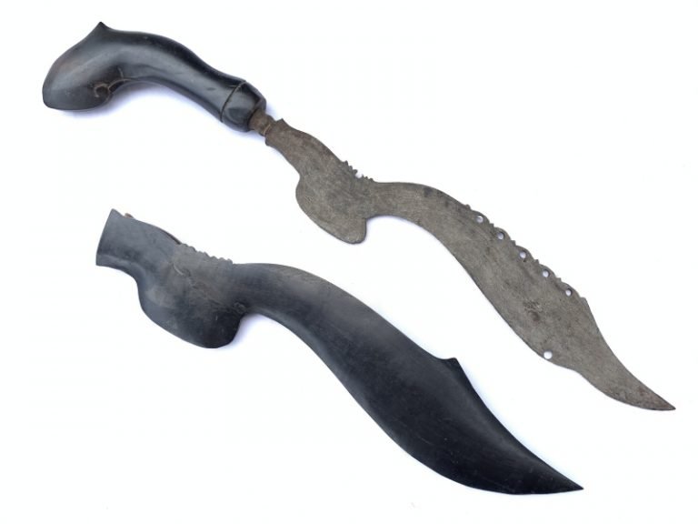 WEAPON BLADE 520mm KUJANG JAWA Knife Dagger Keris Samurai