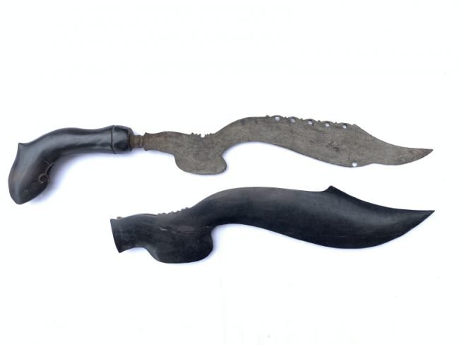 WEAPON BLADE 520mm KUJANG JAWA Knife Dagger Keris Samurai