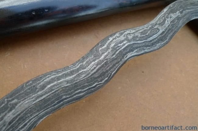 kriss Weapon WATERMELON SKIN EXCELLENT Knife Blade Dagger