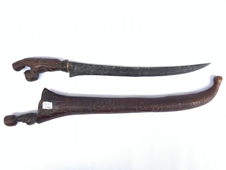 Badik Badek BATAK DAGGER KNIFE Samurai Sword Knife Weapon