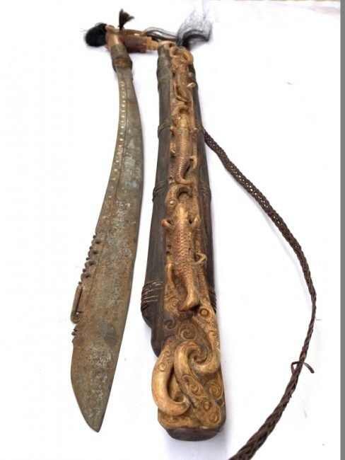 Asian Machete HORN Powerful Machete Sword Parang Weapon Knife