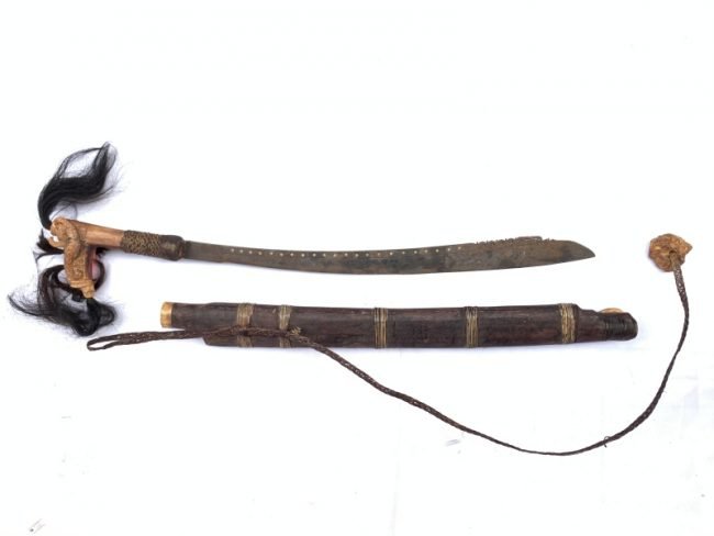 Asian Machete HORN Powerful Machete Sword Parang Weapon Knife