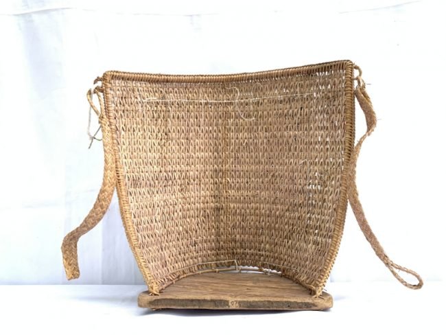 Traditional Child Carrier Baby Bag Tribe Tribal Borneo Backpack