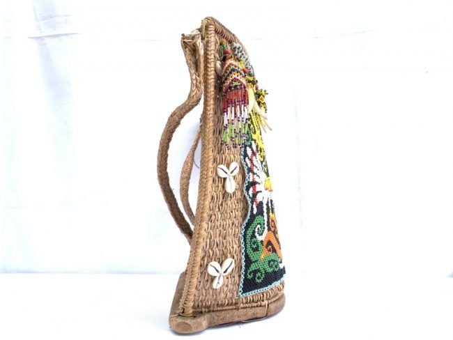 Traditional Child Carrier Baby Bag Tribe Tribal Borneo Backpack