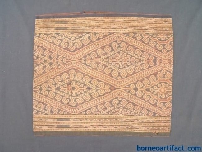 Traditional Dress GIGANTIC SNAKE Pattern Bidang SARONG Skirt Pua