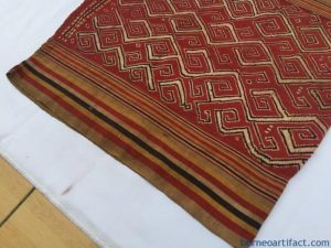 Antique Sarong SUNGKIT SKIRT Dayak OLD DRESS TEXTILE TRIBAL