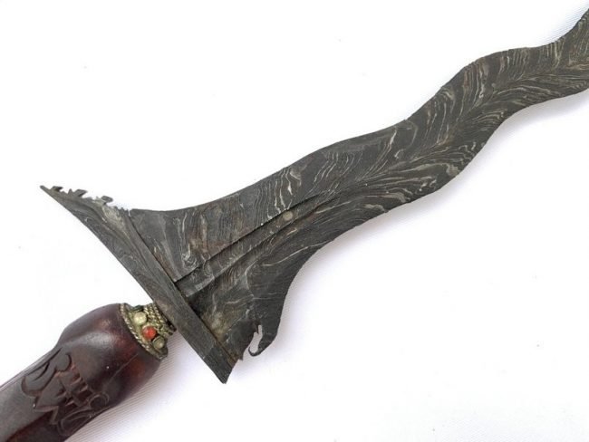 KRIS KNIFE Keris Pamor Ron Pakis (Good For Leadership) Kriss Dagger