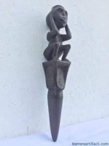 Tribal Stick SACRED HUNTING POLE Statue Figure Figurine Tribal art