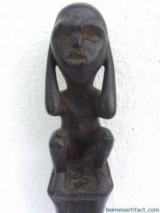 Tribal Stick SACRED HUNTING POLE Statue Figure Figurine Tribal art