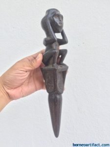 Tribal Stick SACRED HUNTING POLE Statue Figure Figurine Tribal art