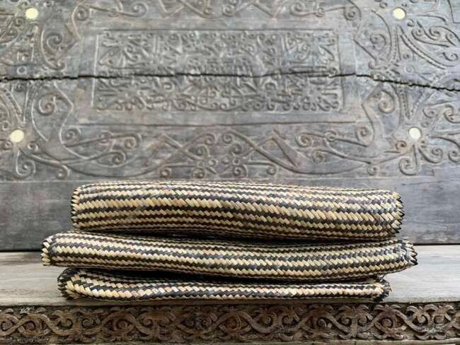 Traditional Bag (3 Pieces) Shoulder Bag Weaving Basket Handbag