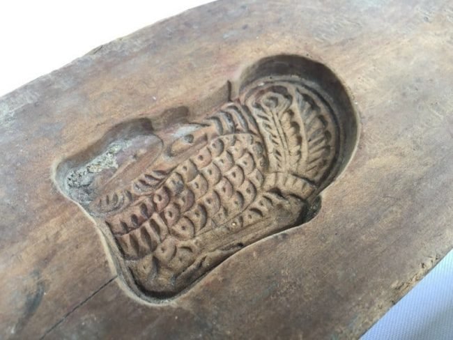 Old pastries Maker TRADITIONAL CAKE MOLDAsian Food Cast Frame