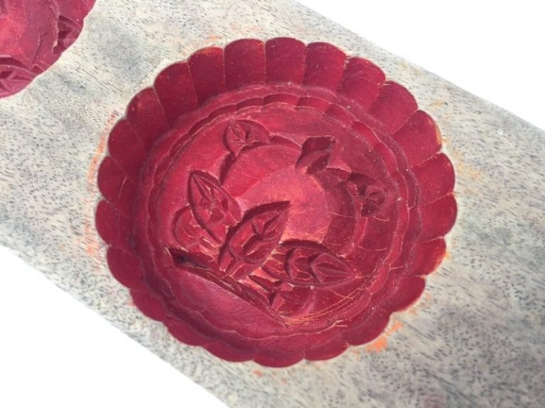 Food Cast TRADITIONAL CAKE MOLD Biscuit Maker Asian Frame Stamp