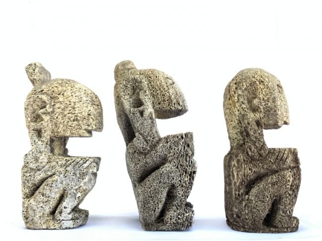 Ocean Art Raja Tanimbar Coral Statue Figure Figurine Sculpture