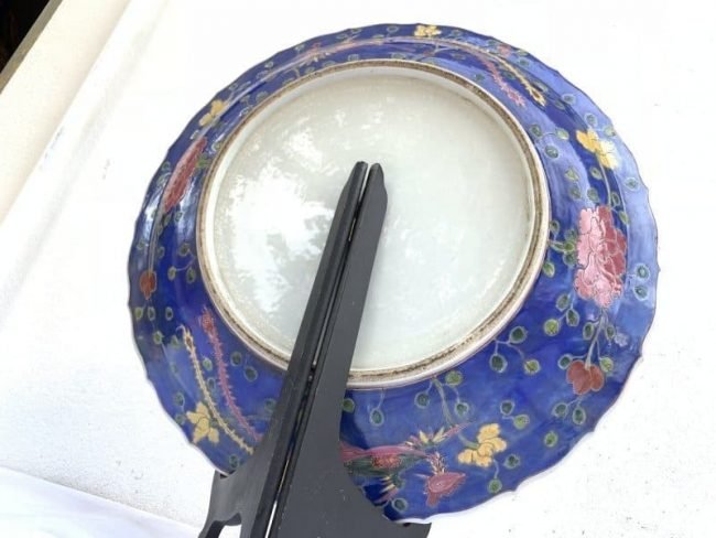 PERANAKAN PLATE LARGE DISH CERAMIC Asian Chinese Porcelain