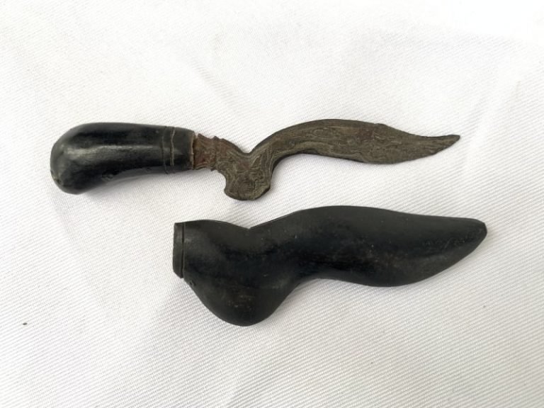 Mini KERIS KRIS KUJANG Shaman Talisman Dagger Knife Sword