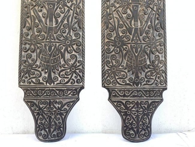 Tribal Armor Anthropomorphic War Shield asian borneo - Asian antique ...
