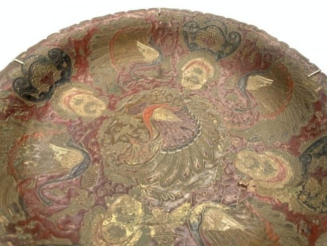 Brass Plate Bali Balinese Old Painting Art - Asian antique, tribal art ...