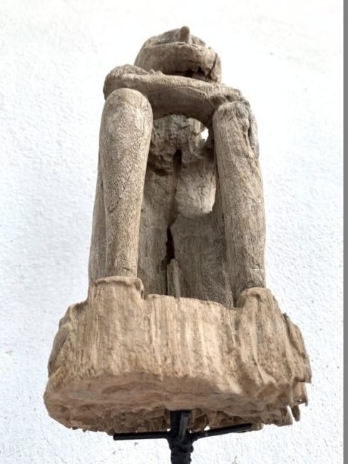 Antique Figurine Patung Kropos Leti Statue Sculpture Figure Artefact Asia