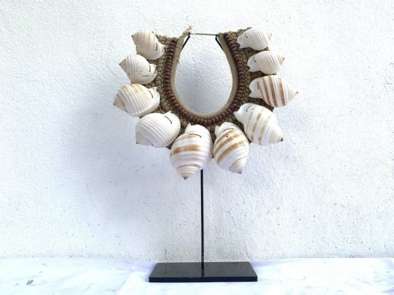 Seashell Necklace Tribal Shell Body Adornment Jewelry - Asian antique ...