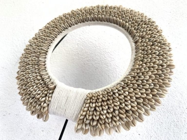 Shell Necklace Tribal Seashell Ornament Asian Jewelry - Asian antique ...