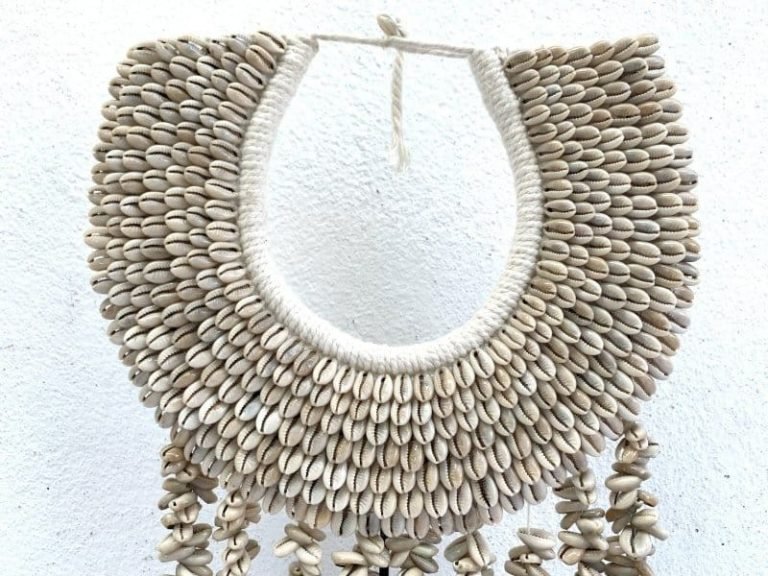 Body Jewellery Seashell Dangle Necklace Tribal Jewelry - Asian antique ...