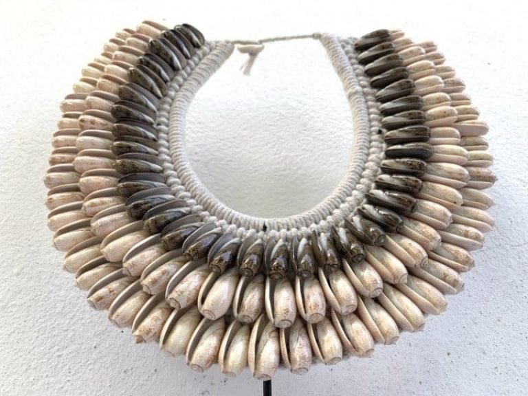 Oceanic Art Tribal Necklace Shells Seashell Body Jewelry - Asian ...