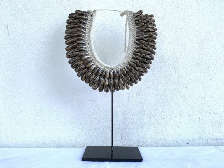 Shell Deco Tribal Necklace Art Artwork Shells Seashell Jewelry Gift Asian