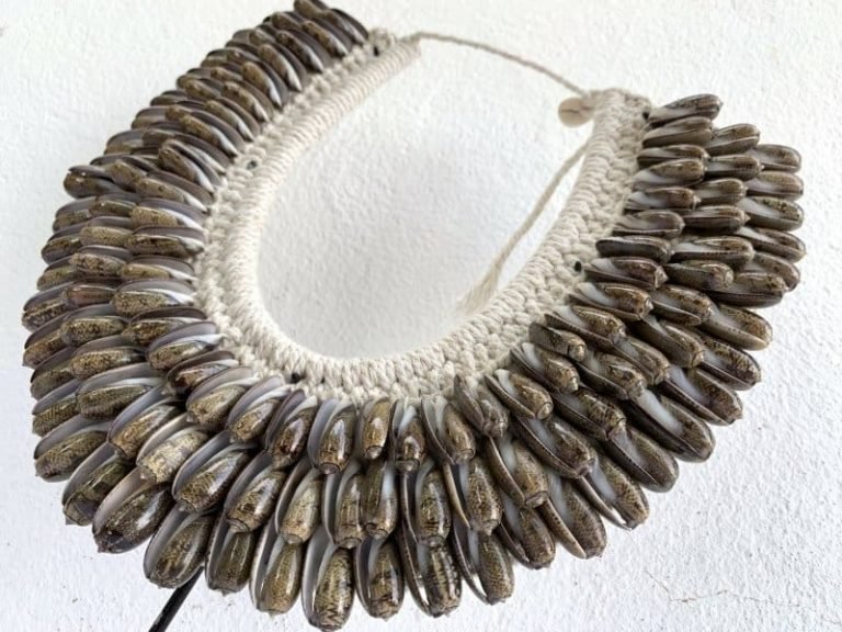 Shell Deco Tribal Necklace Art Artwork Shells Seashell Jewelry Gift Asian