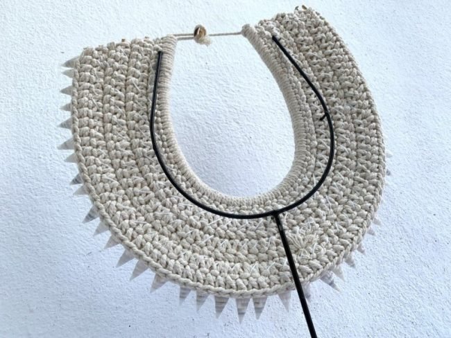 shell artwork Tribal Necklace Seashell Jewelry Home Hawaii Asian artifact
