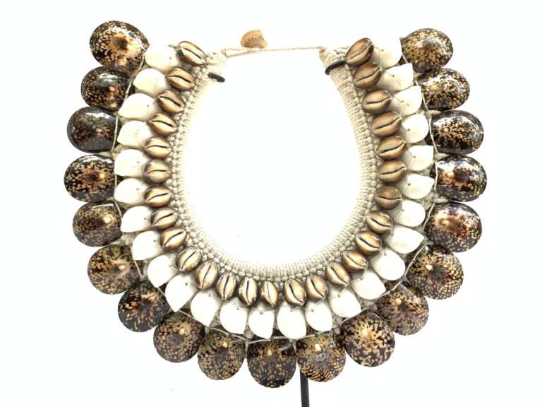 Shell Necklace Irian Jaya Tribal Seashell Body Adornment Jewelry