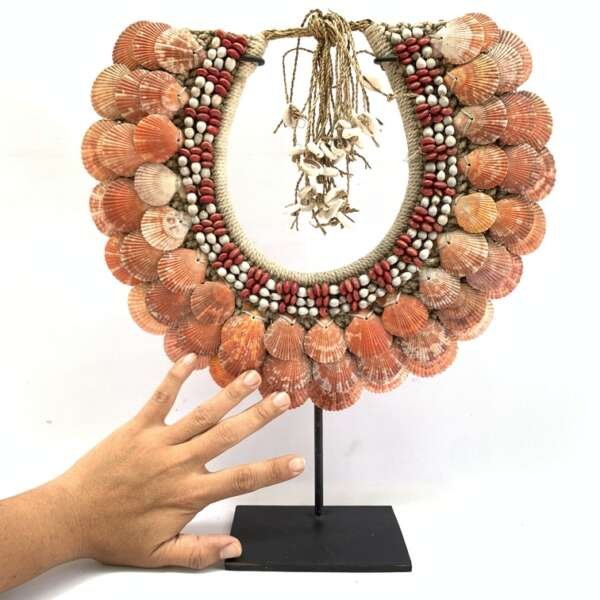 cultural Necklace Asia Traditional Gift Jewelry Seashell - Asian ...