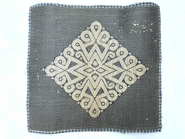 Rattan Placemat Traditional Weaving Dining Table Mat Fiber Art