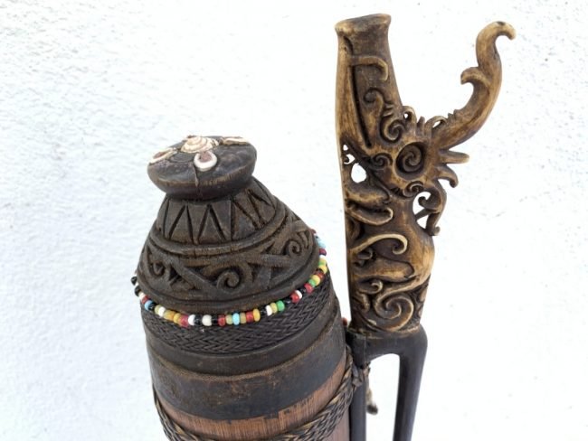 Blowpipe Quiver Darts Hunting Traditional Tribal Borneo Dayak Hunter