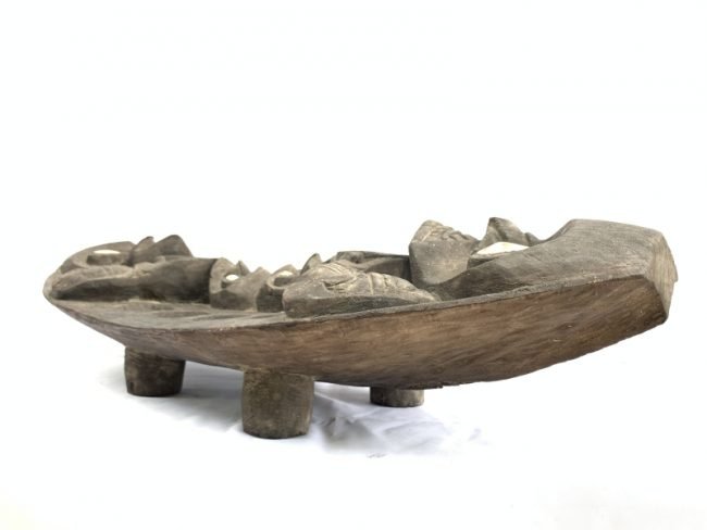 ASIAN MANCALA Tribal Aristocrat Congka Congkak Board Game Statue